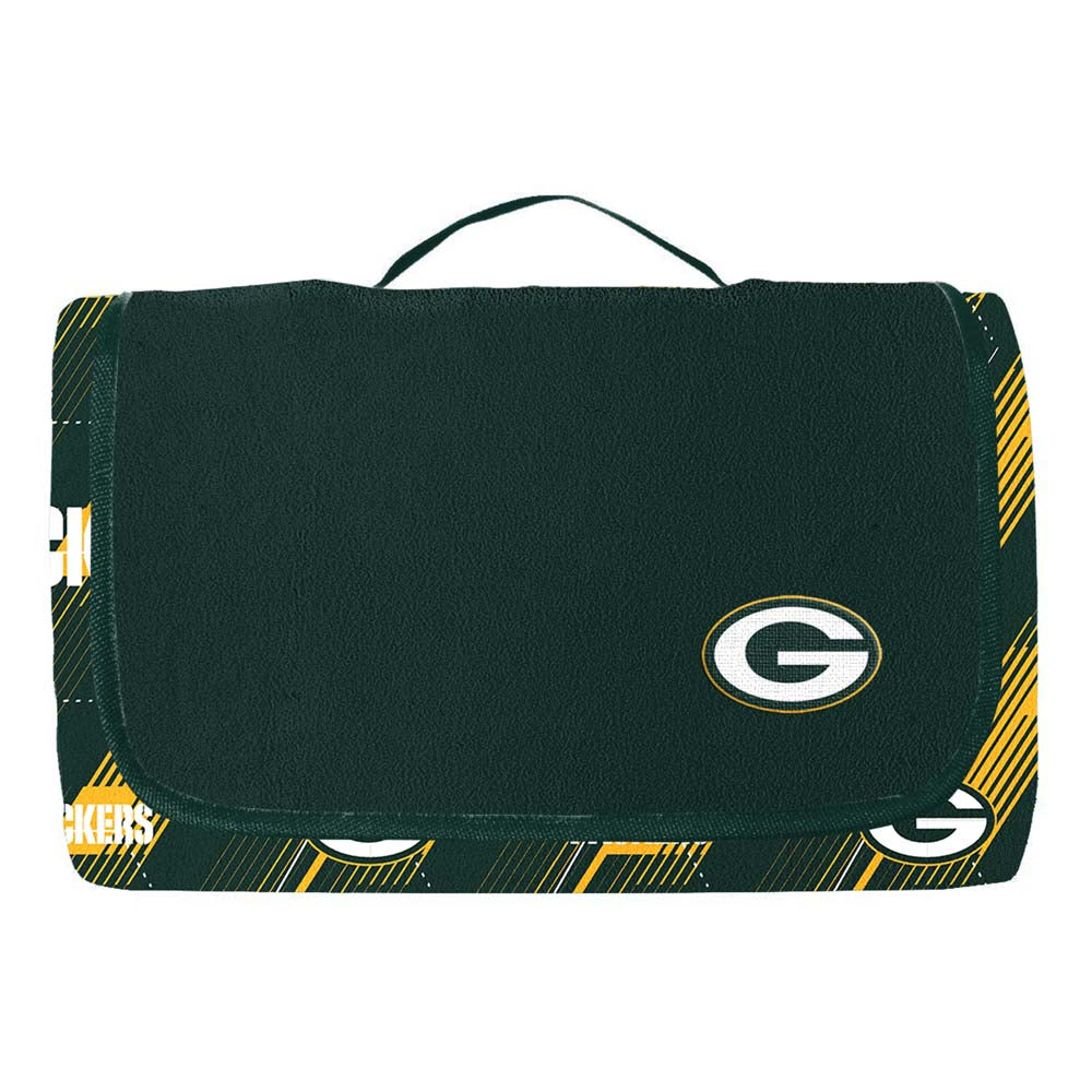 Northwest Green Bay Packers Hex Stripe Picnic Blanket